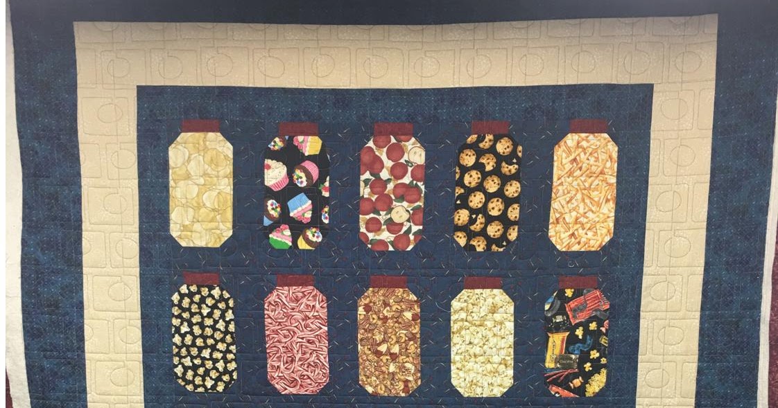 Sylvania Quilting: Midnight Snacks quilt