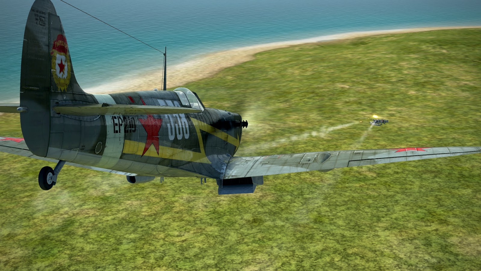 Real and Simulated Wars: IL-2 Sturmovik / DCS World - Strafing with the ...