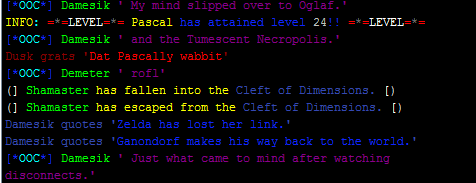 World of Pascalcraft: Grandpa Multi-User Dungeon