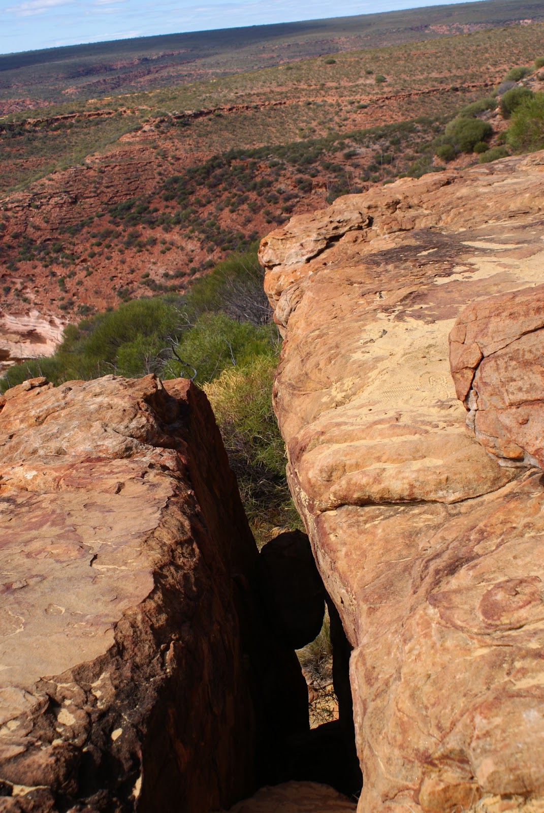 Amelia the explorer: Kalbarri, Western Australia