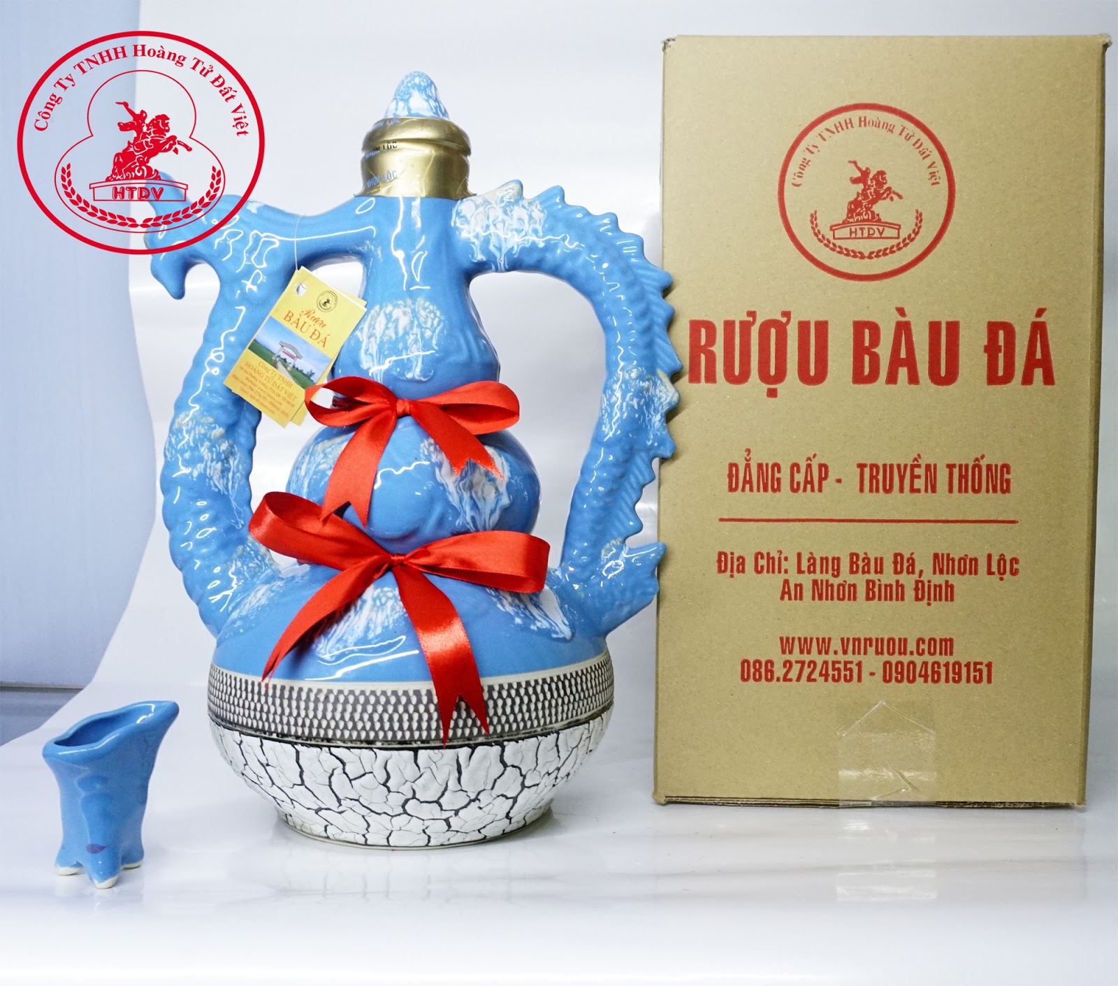 Rượu Bàu Đá - Đệ Nhất Tửu- Quà Biếu Đốc Nhất: 2017