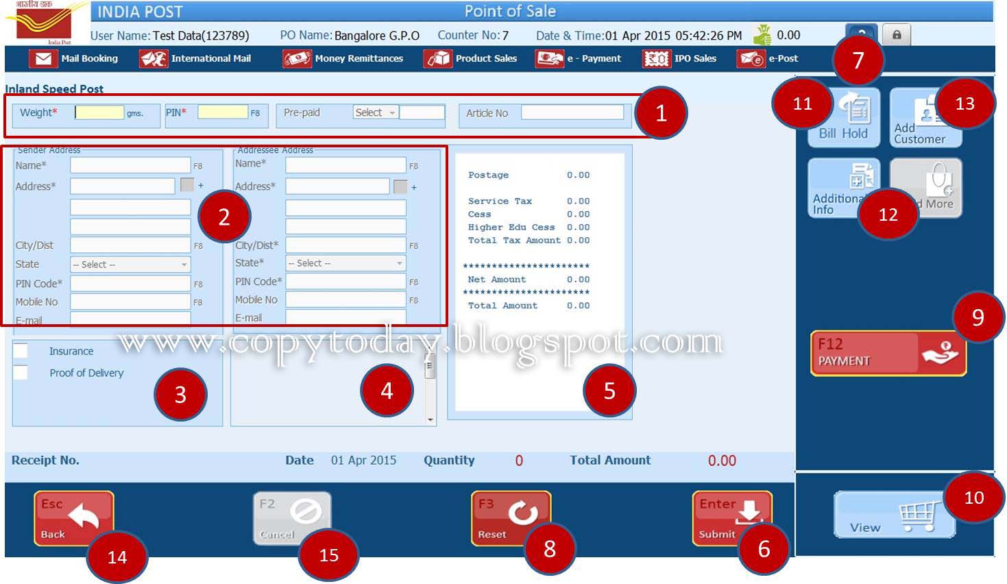 How to Book Articles in CSI Point of Sale module. - Copy Today