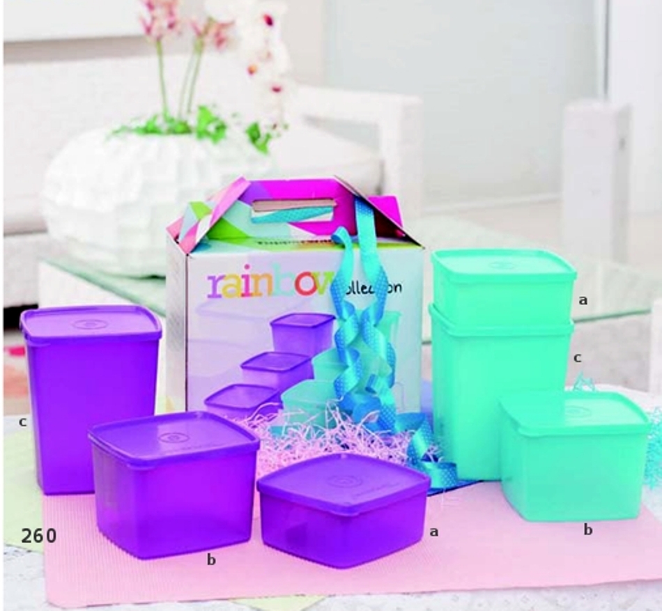 Rainbow Collection - Jual Tupperware | Produk Baru | Produk Promo | Bandung