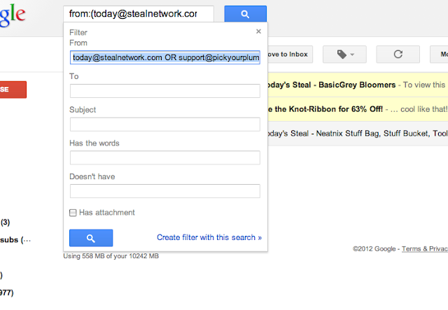 How to filter your emails + daily-deal sites 411 - Fun Cheap or Free