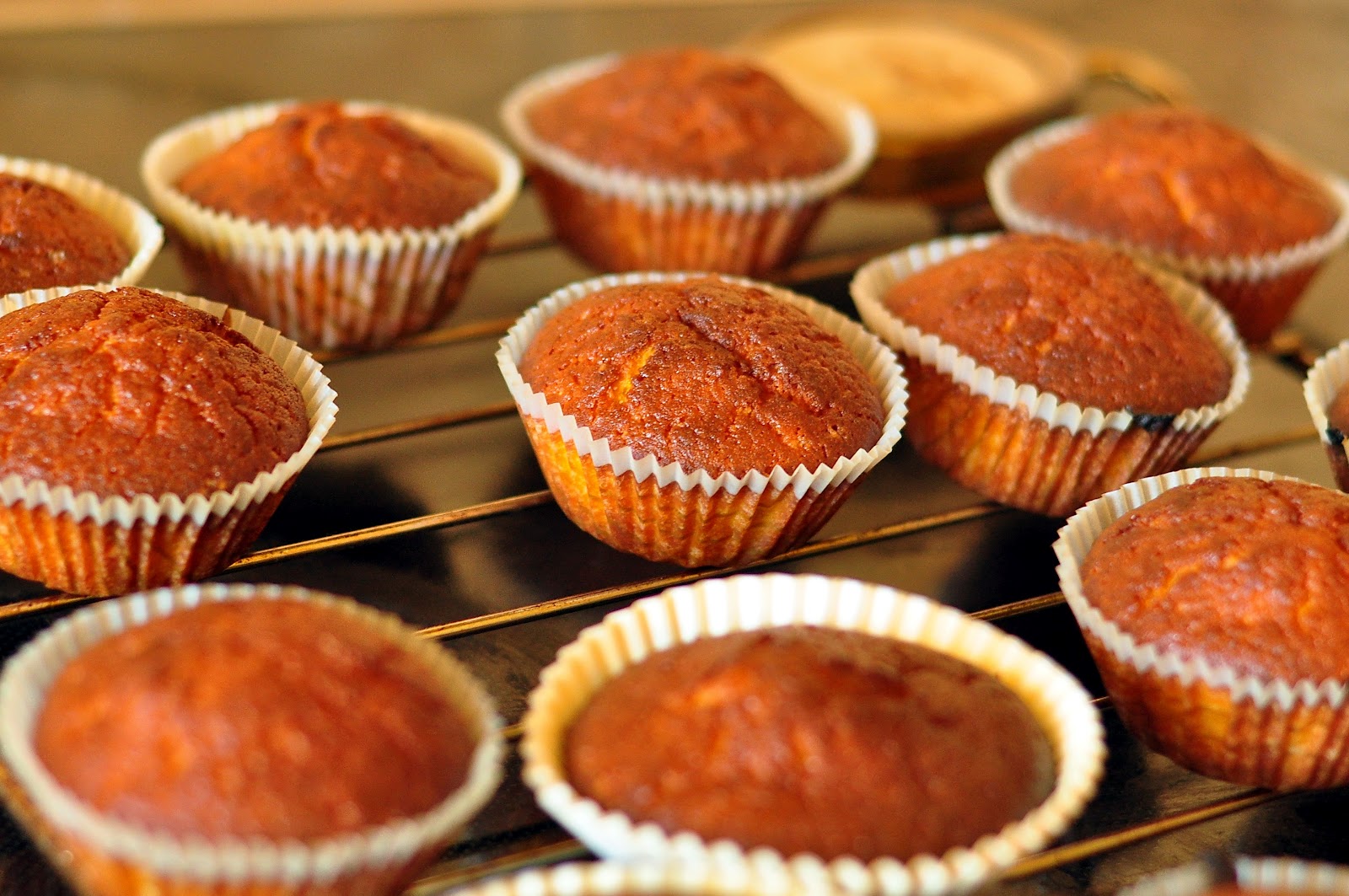 Širšių lizdas: Moliūginiai keksiukai