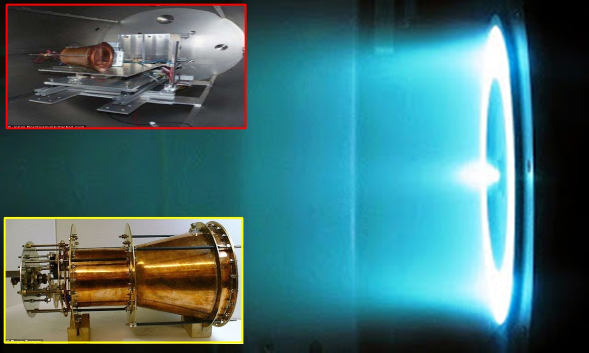 O "IMPOSSÍVEL" EM DRIVE DA NASA FUNCIONA E PODE LEVAR-NOS ATÉ A LUA EM ...