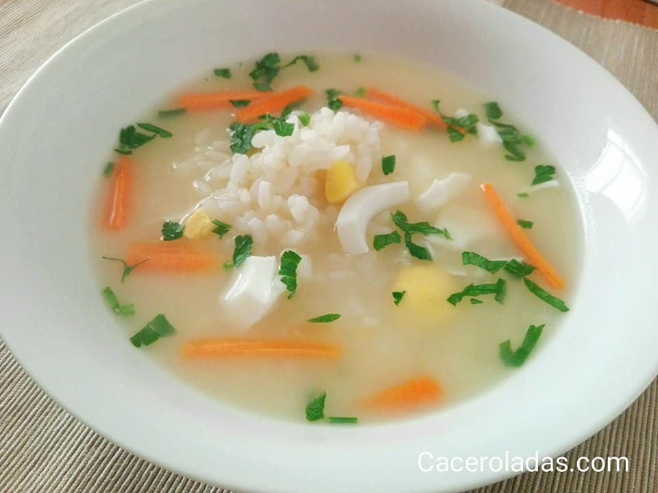 Sopa de arroz | Caceroladas