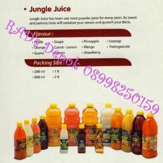 RAD Supplier Food and Beverage: Jungle Jus & Diamond Juice, Fresh Juice