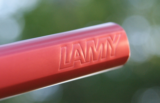 Ink of Me Fondly : Lamy Raspberry Al-Star with J. Herbin Rouge Opera