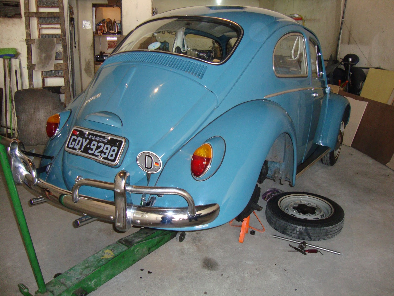 FUSCA AZUL REAL 1968: FUSCA AZUL REAL ANO 1968