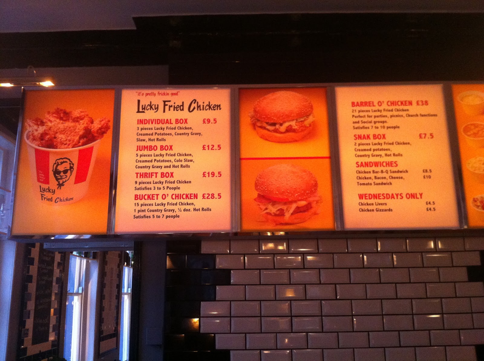 ROOTBEERFLOAT: Chicka-chicka: Lucky Fried Chicken