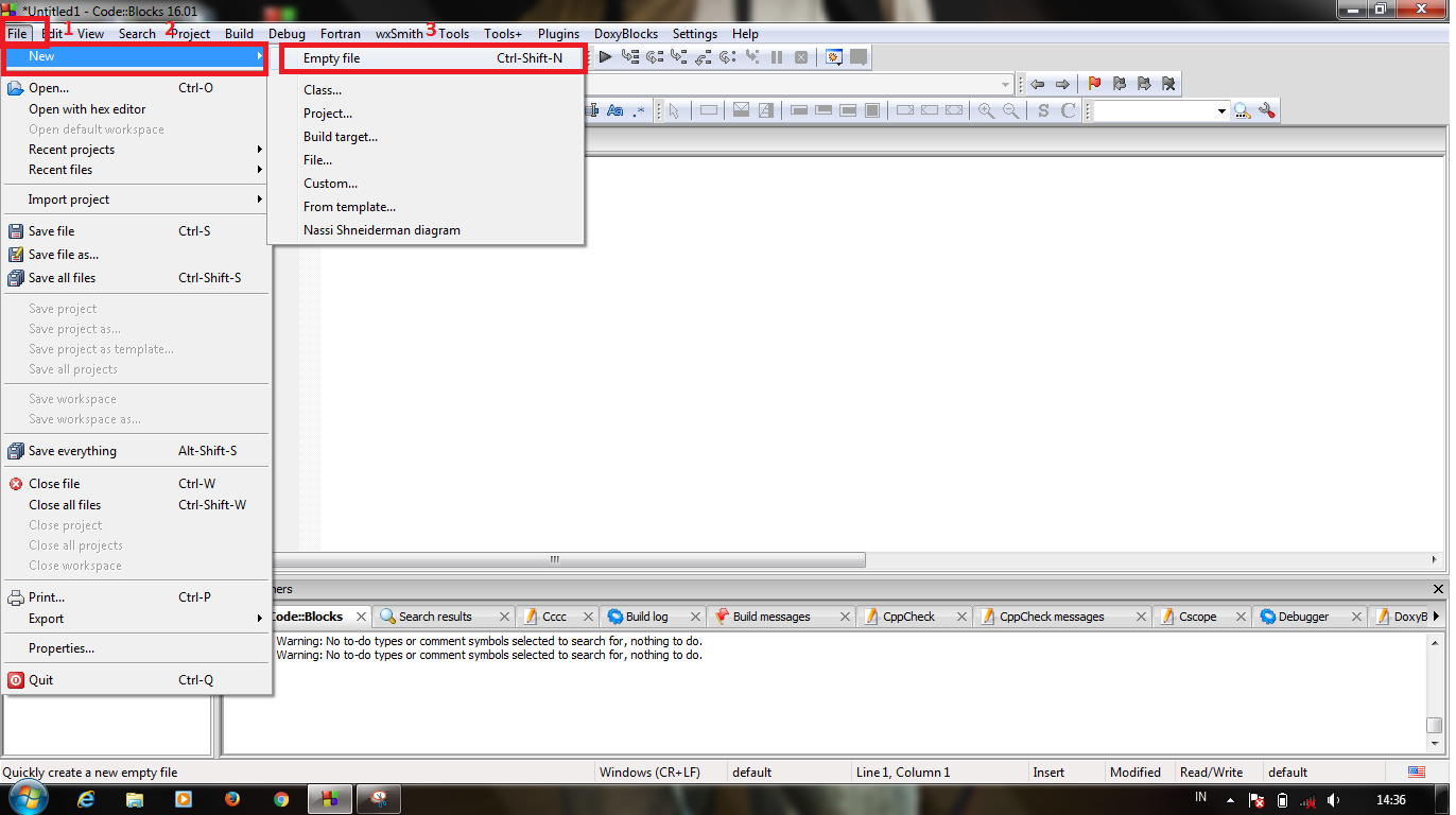 Cara Save Yang Benar C++ Pada Code Block ~ Manajemen Informatika