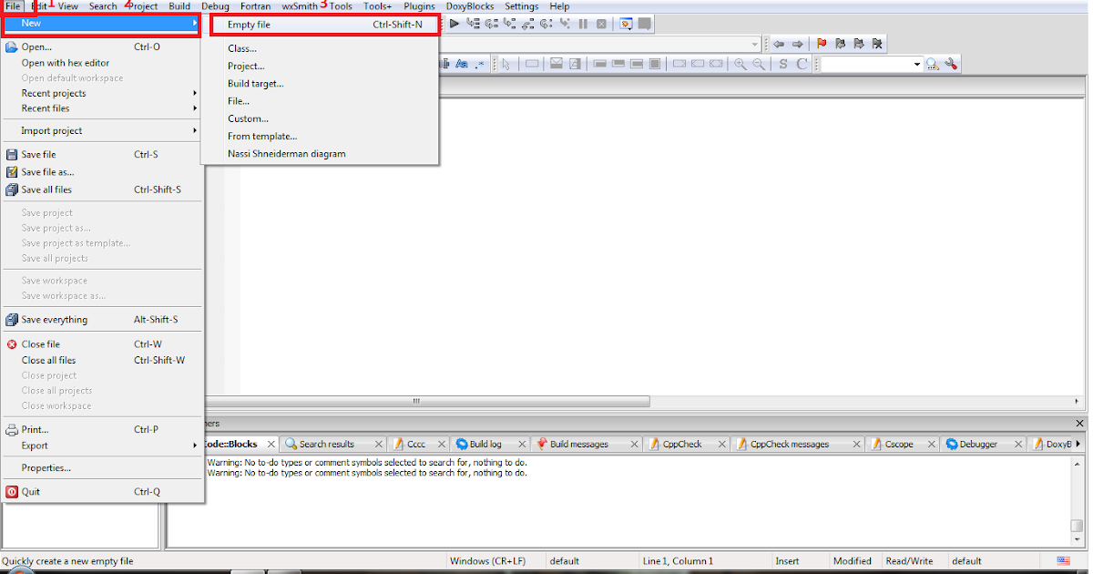 Cara Save Yang Benar C++ Pada Code Block ~ Manajemen Informatika