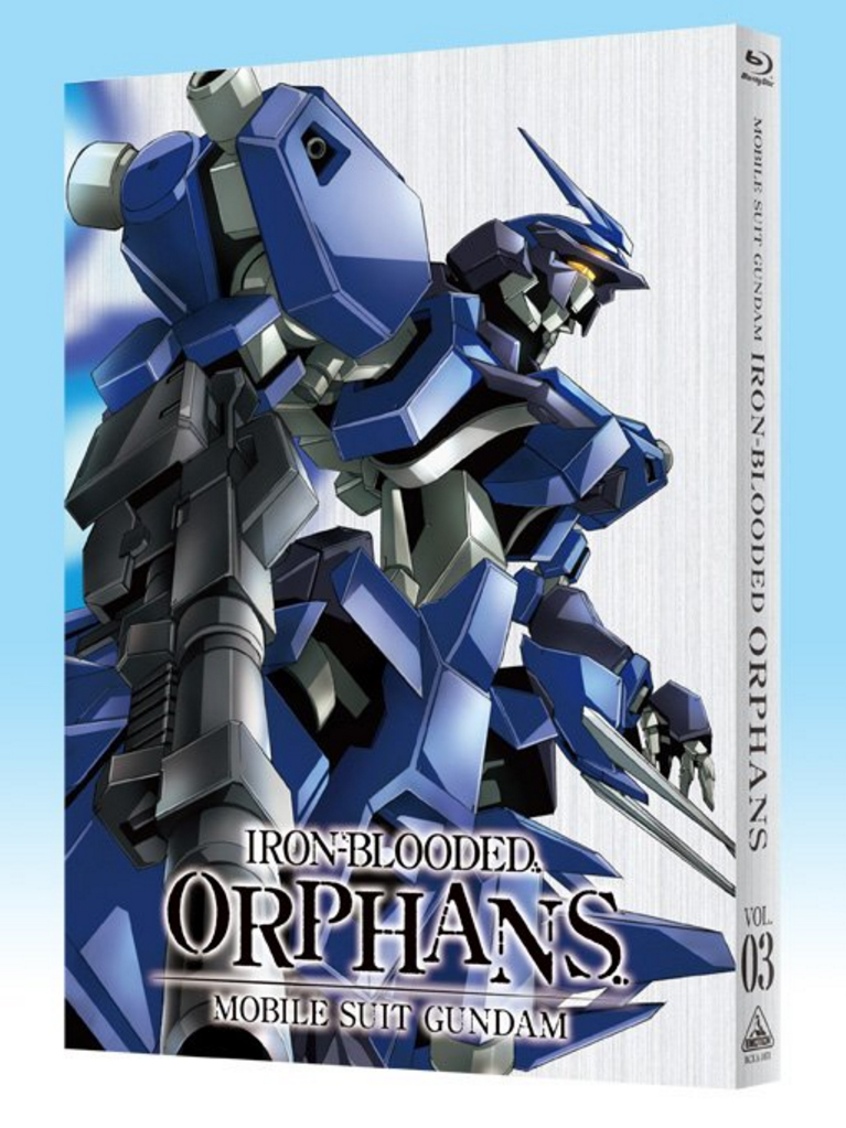 GUNDAM GUY: Mobile Suit Gundam Iron-Blooded Orphans Vol. 3 Blu-ray ...