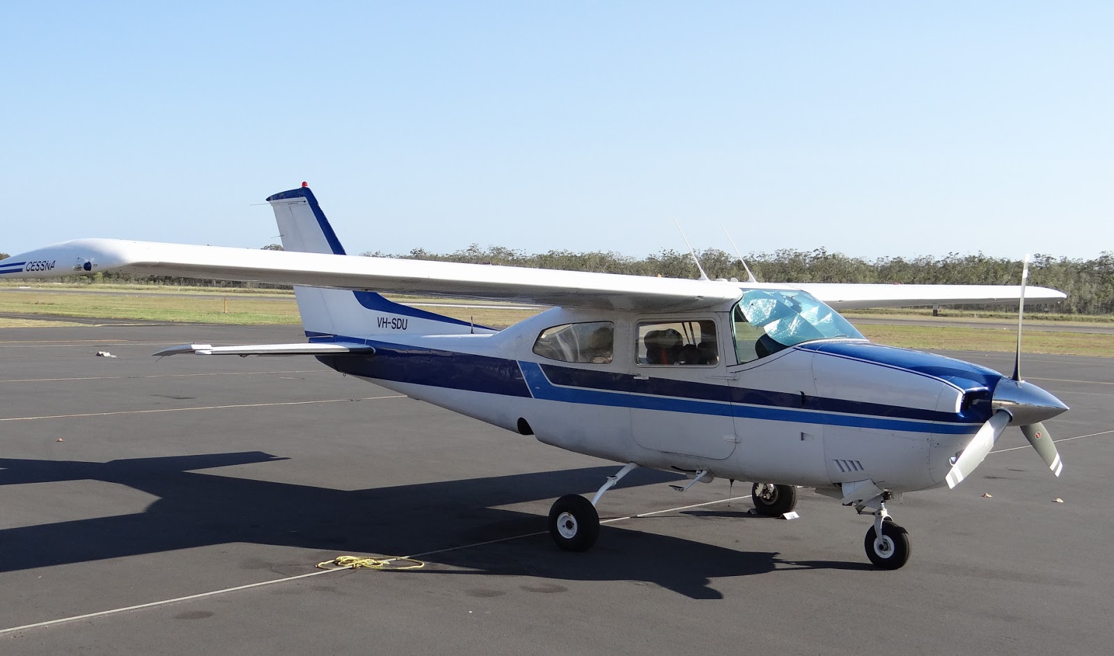 Air Queensland.blogspot: Seair Pacific Cessna T210M VH-SDU