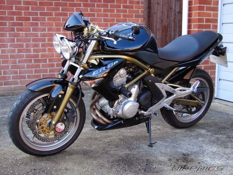 Modifikasi Motor Kawasaki ER-6N Keren Terbaru - Otomotiva