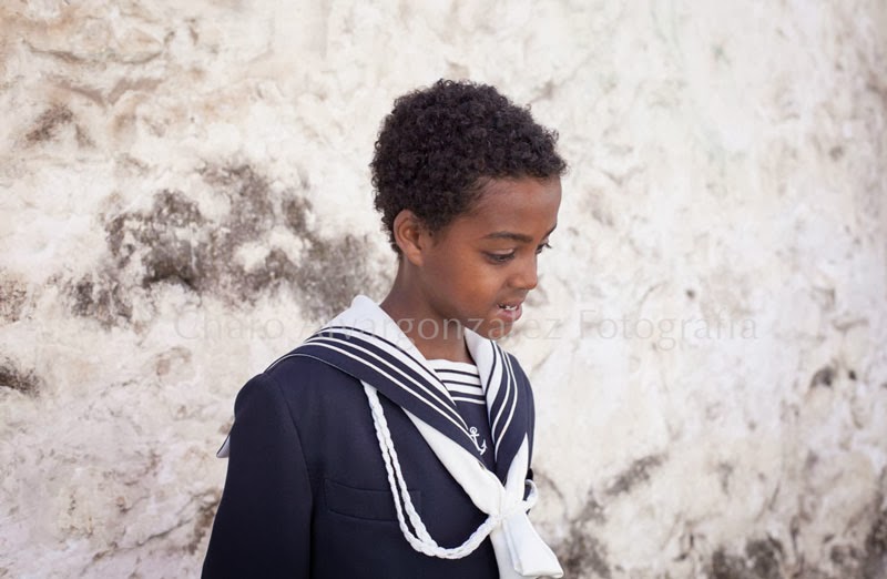 Charo Alvargonzález Fotografía: Tibebe, el día de su comunión