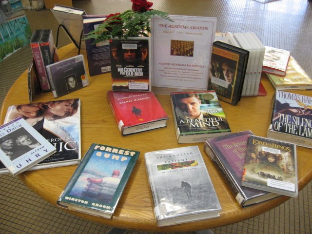 StandUpLibrarian.com: And the Oscar for Best Library Display Table Goes ...