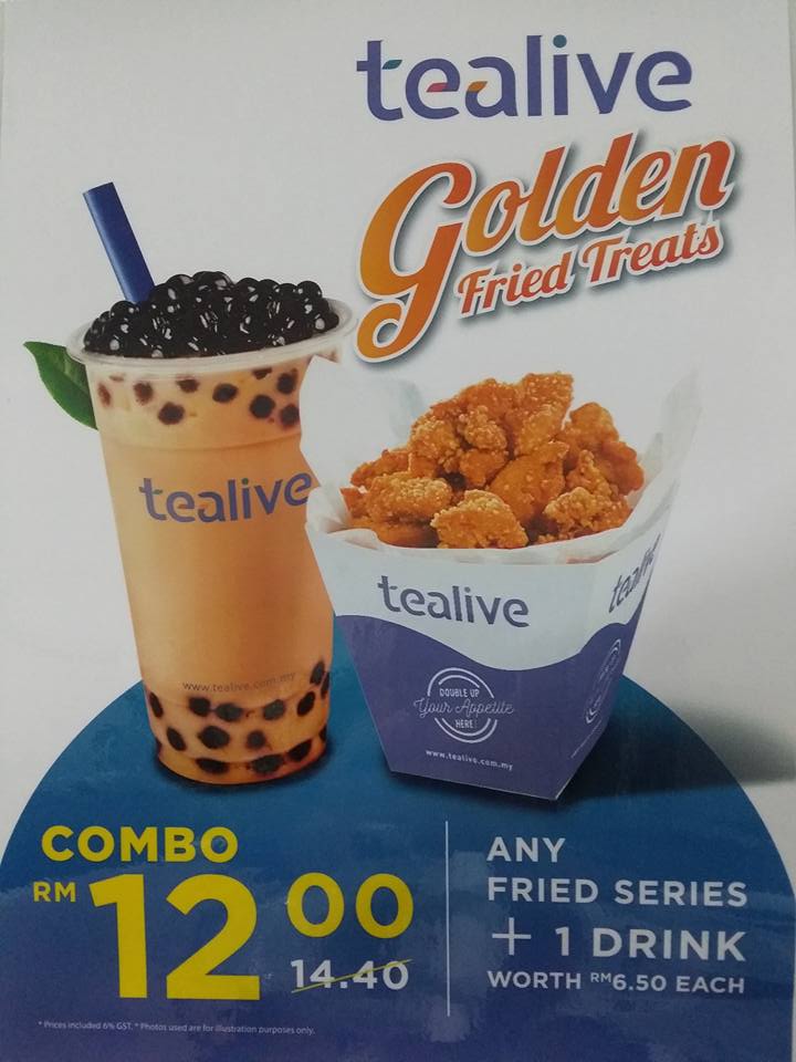 The NEW Tealive Malaysia MENU, Tea Is Our Life - Miri Food Sharing