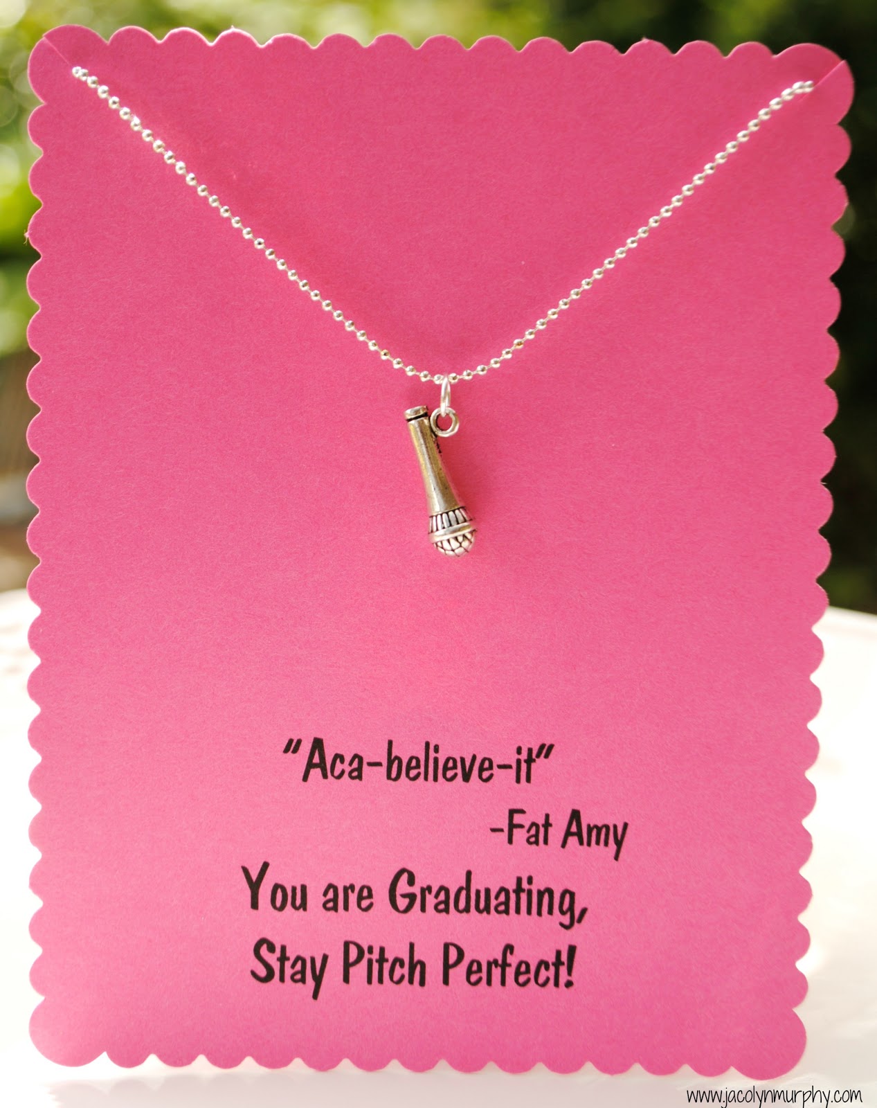 Jac o' lyn Murphy: A Pitch Perfect Graduation! Gifts for the Girl Graduates