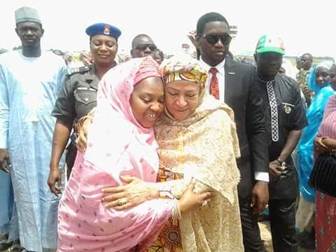 Photos: Former first lady, Maryam Abacha, visits Gombe state