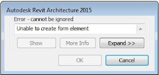RevitCat: Unable to Create Form Element in Revit Massing Environment