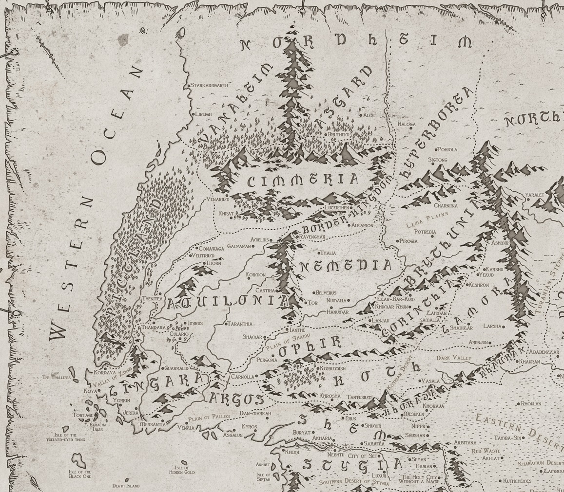 Cimmeria, poema épico de Robert E. Howard | EL CABALLERO DEL ÁRBOL ...