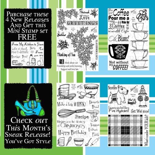 Mark's Finest Papers a Heinrich Co.: Sneak Peak December Stamp Sets