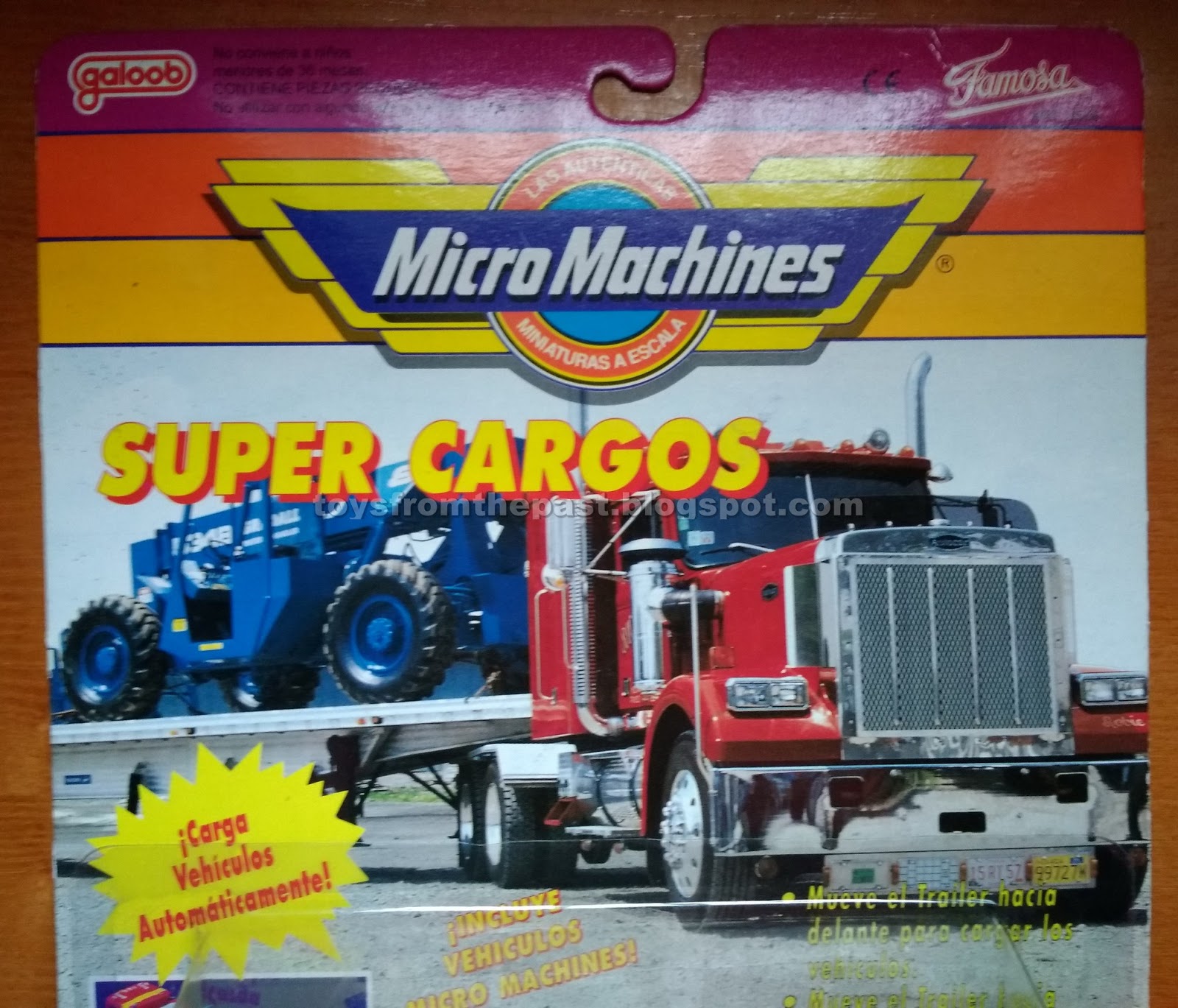 Toys from the Past: #422 MICRO MACHINES – SUPER CARRIERS (1991)