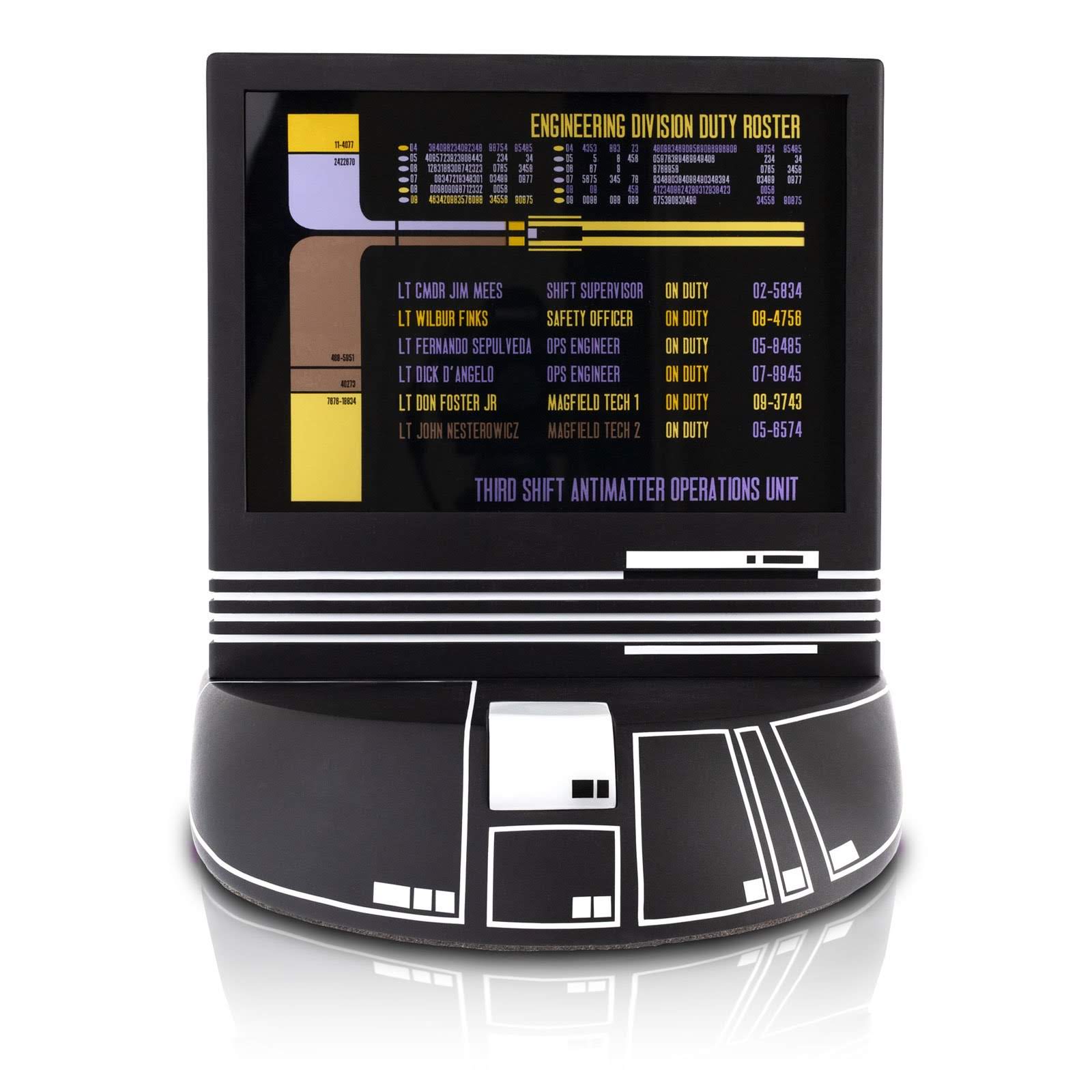 The Trek Collective: Picard desktop computer replica from Roddenberry