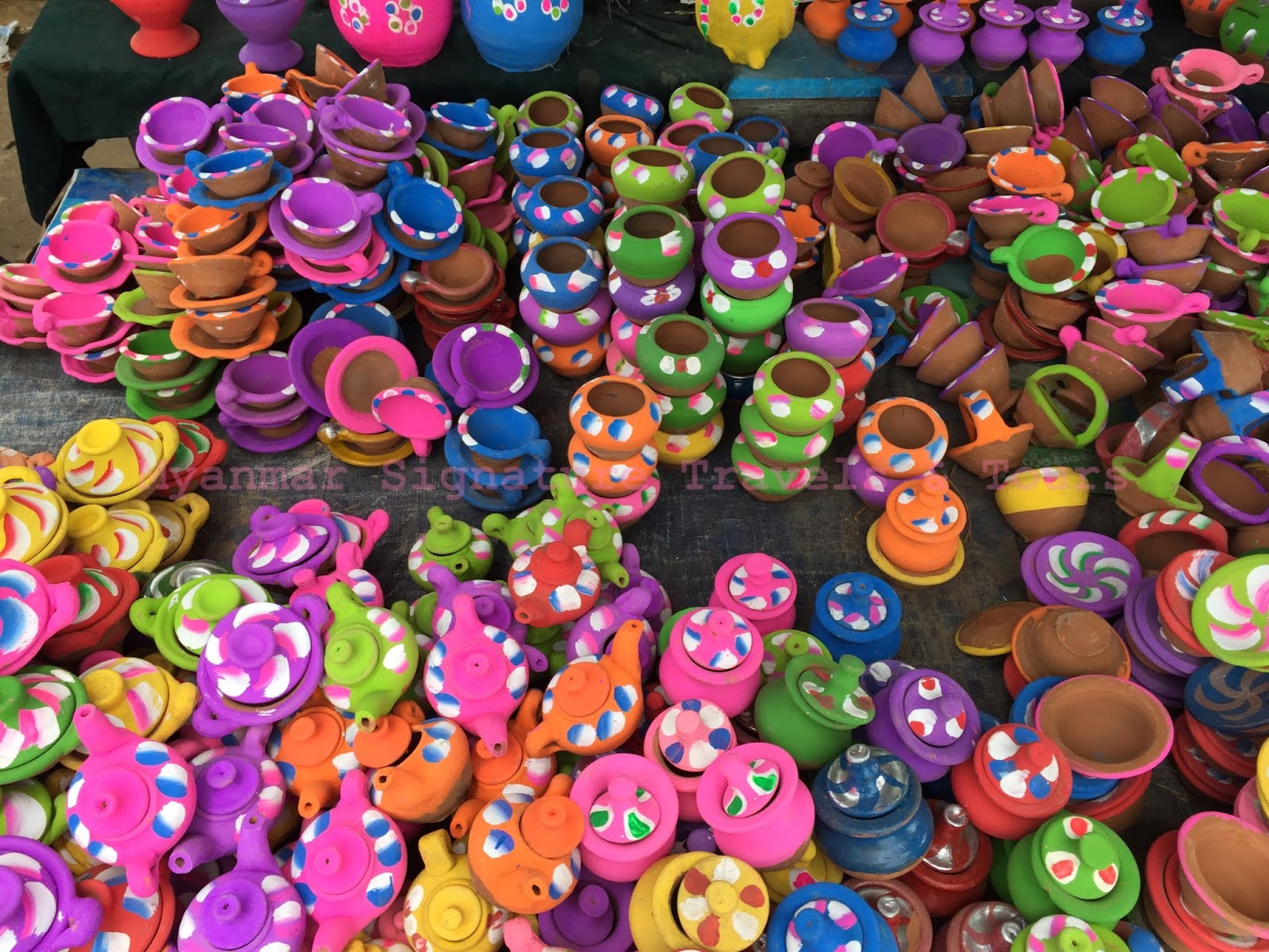 Myanmar Signature Travels & Tours: Myanmar Toy Pot (Clay Pot) Festival ...