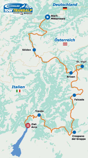 ISB-Team-Cologne @ Tour Transalp 2012