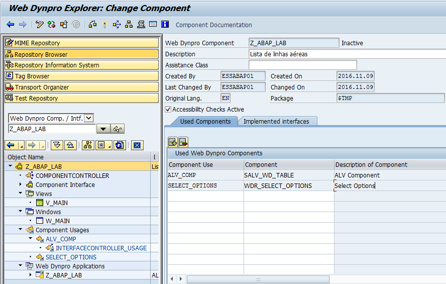 Abap Lab: [TUTORIAL] Web Dynpro ABAP - Select-Options
