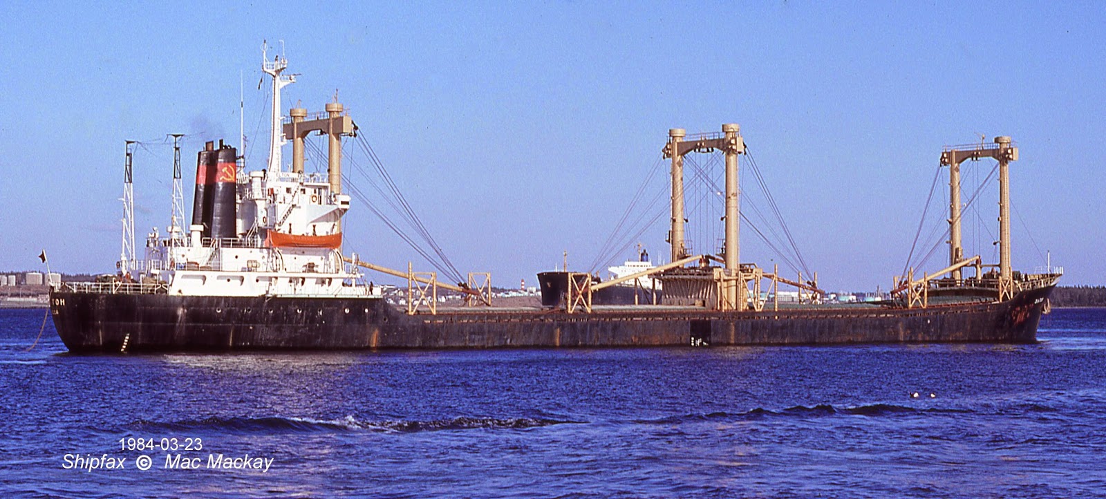 Shipfax: USSR - bulkers of the 1980s