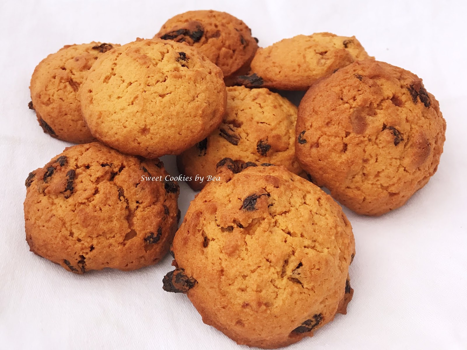 Sweet Cookies by Bea: Cookies con miel y pasas