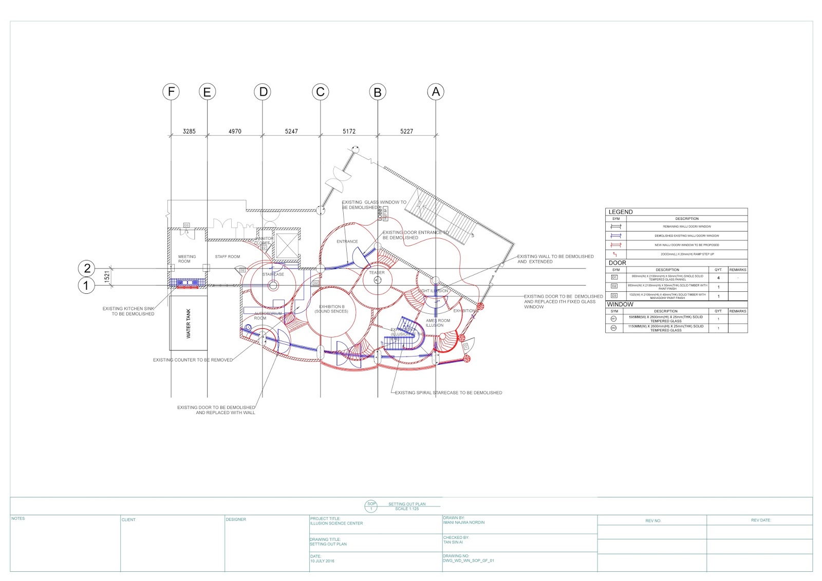 Imani Nordin / 0319405: DETAILING AND WORKING DRAWINGS PROJECT 3