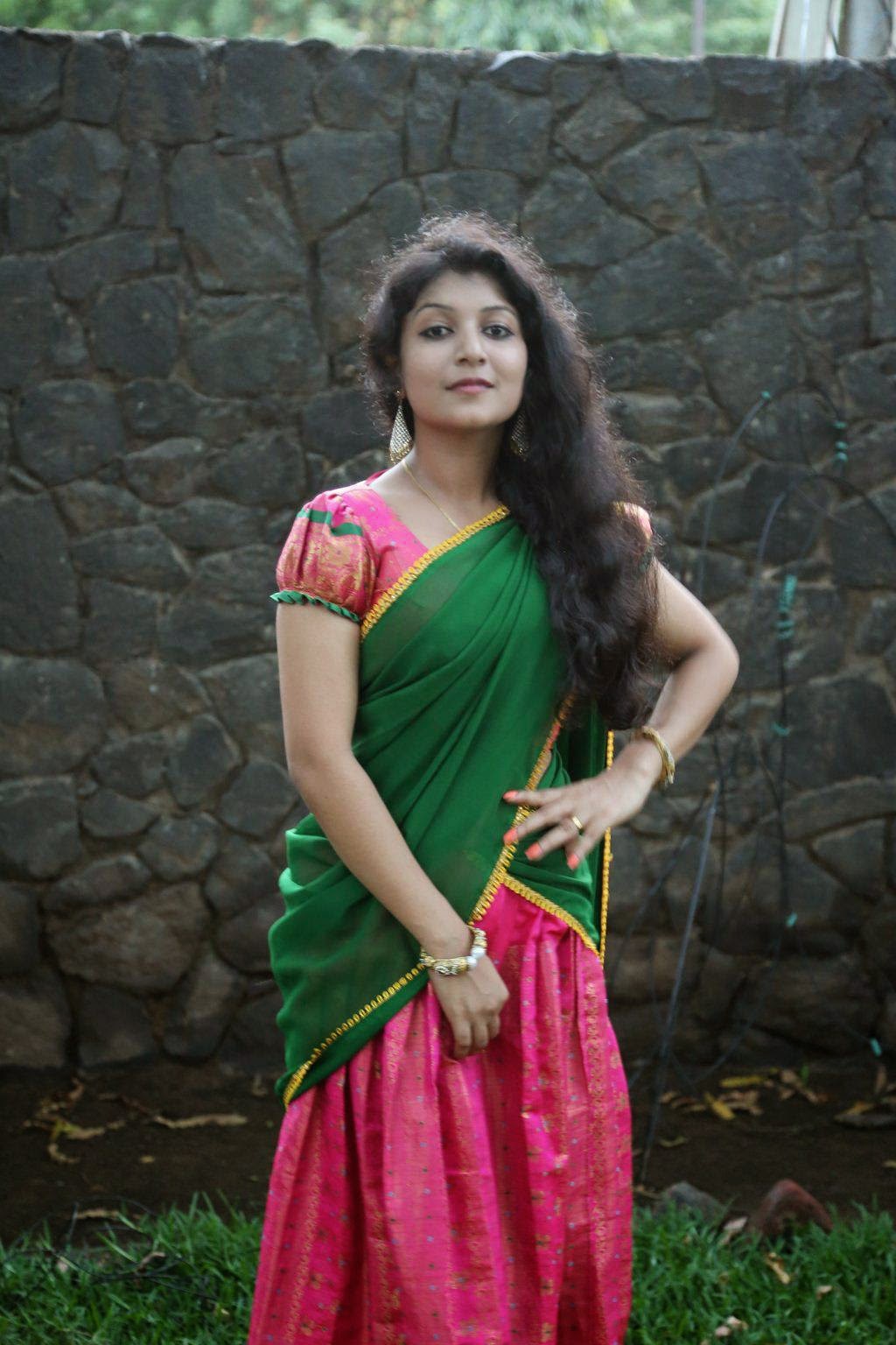 Raksha Raj Latest Glamour Half Saree Images At Kamara Kattu Movie ...