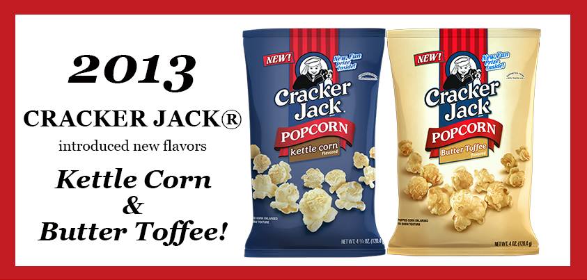 News: New Kettle Corn and Butter Toffee Cracker Jacks