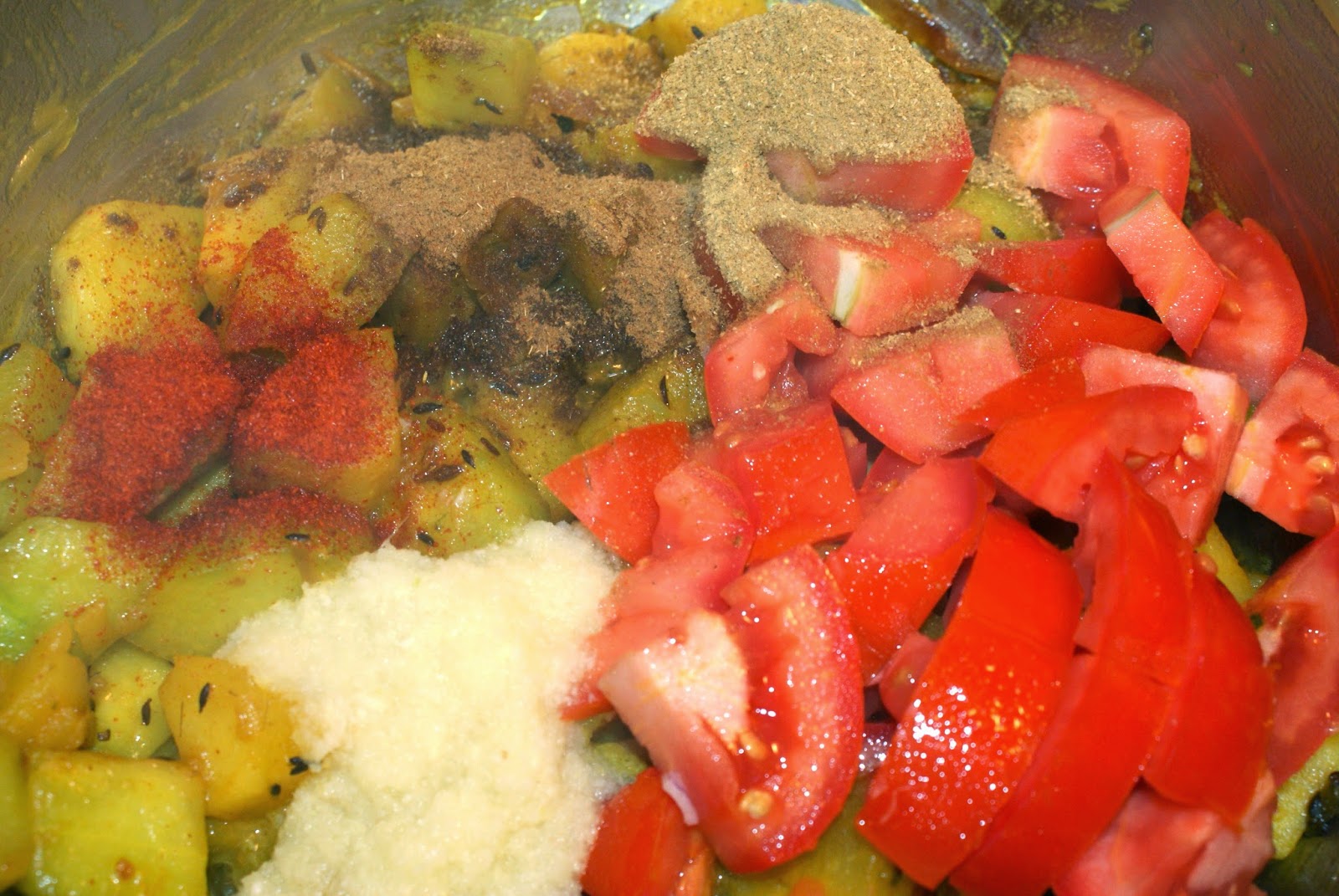 Nepali Tummy!!: Chayote Squash (Ishkus) Curry Recipe!!