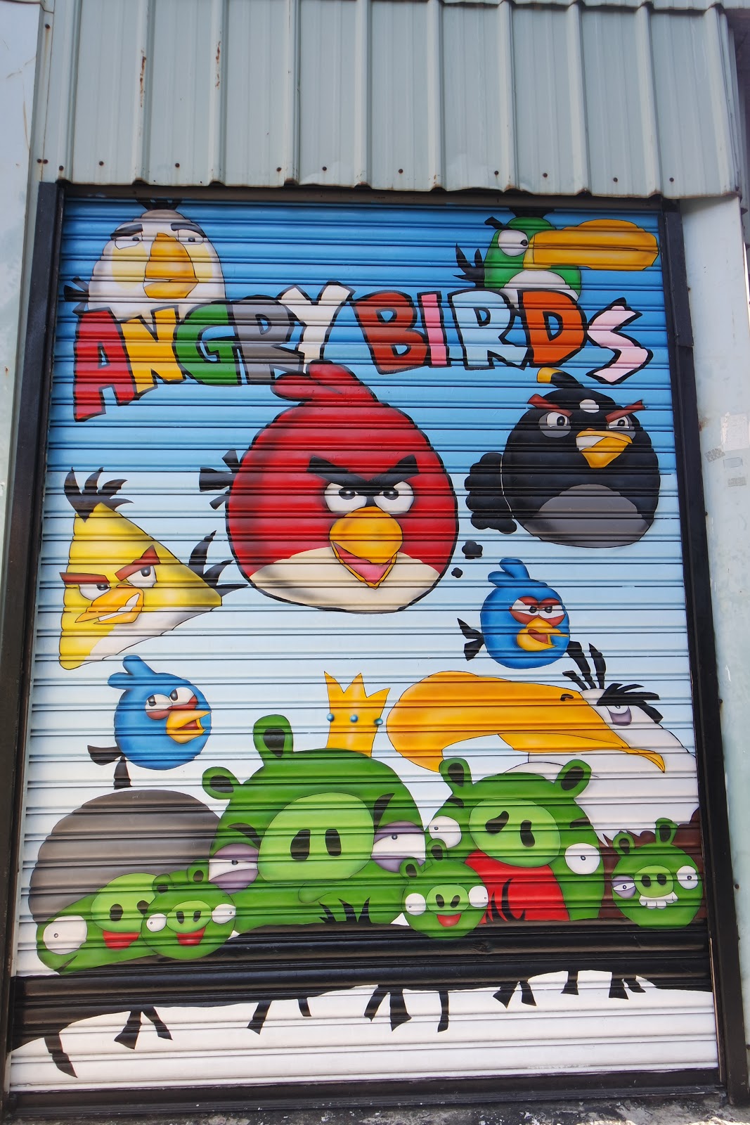 動漫彩繪巷 Painted Animated Lane @ Taichung - Wanderlust