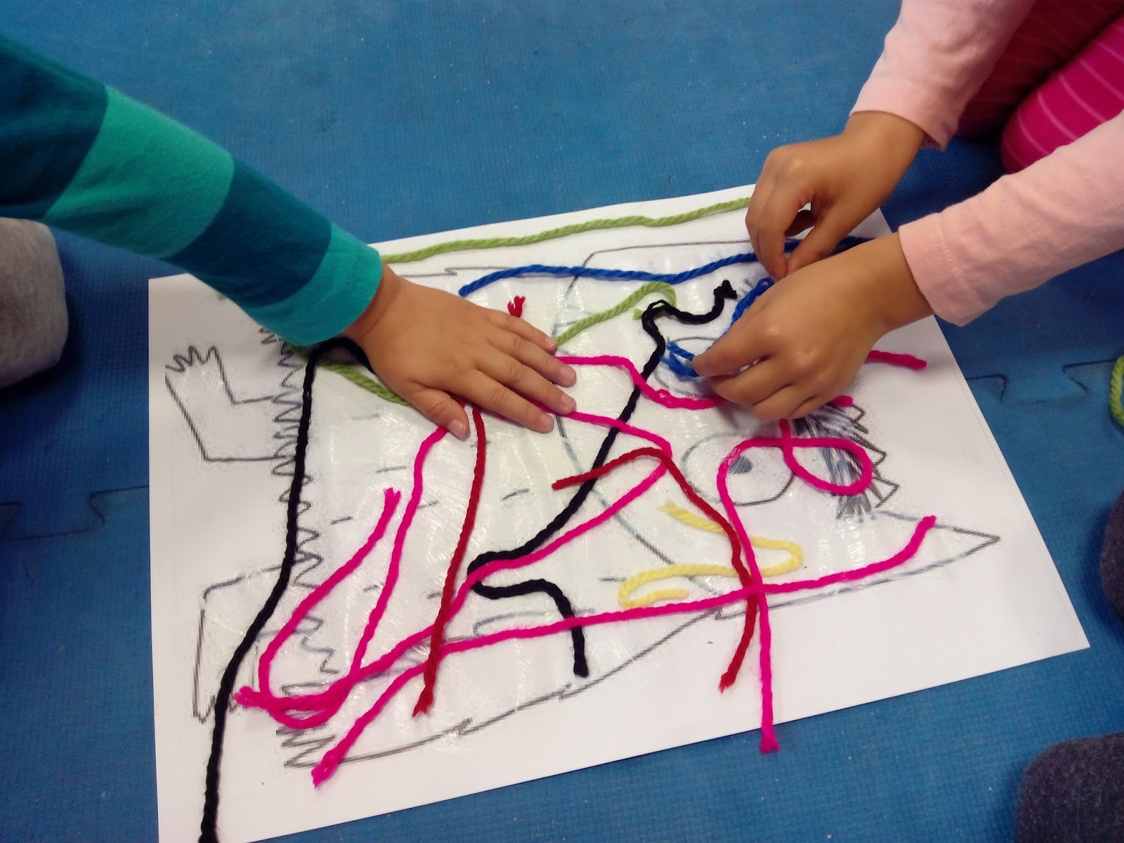 QUIERO SER UN GIRALUNA: TALLER DE ARTE: EL GARABATO