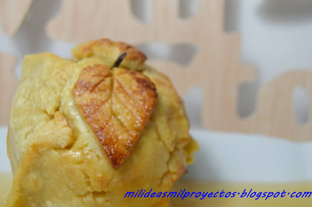 DUMPLINGS DE MANZANA CON QUESO - Mil ideas, mil proyectos