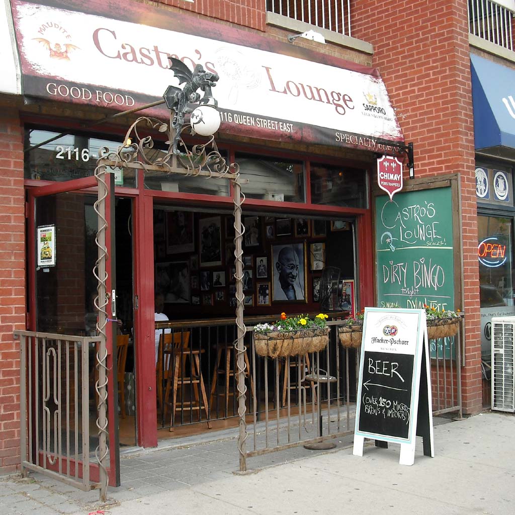 strong beer, strong legs: Castro's Lounge