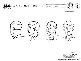 Living Lines Library: Batman (TV Series 1992–1995) - Model Sheets ...