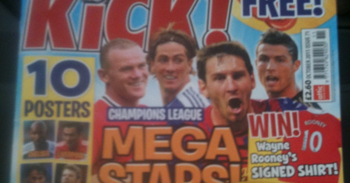 JustAnnieQPR: KiCK Magazine - Special Subscription Discount