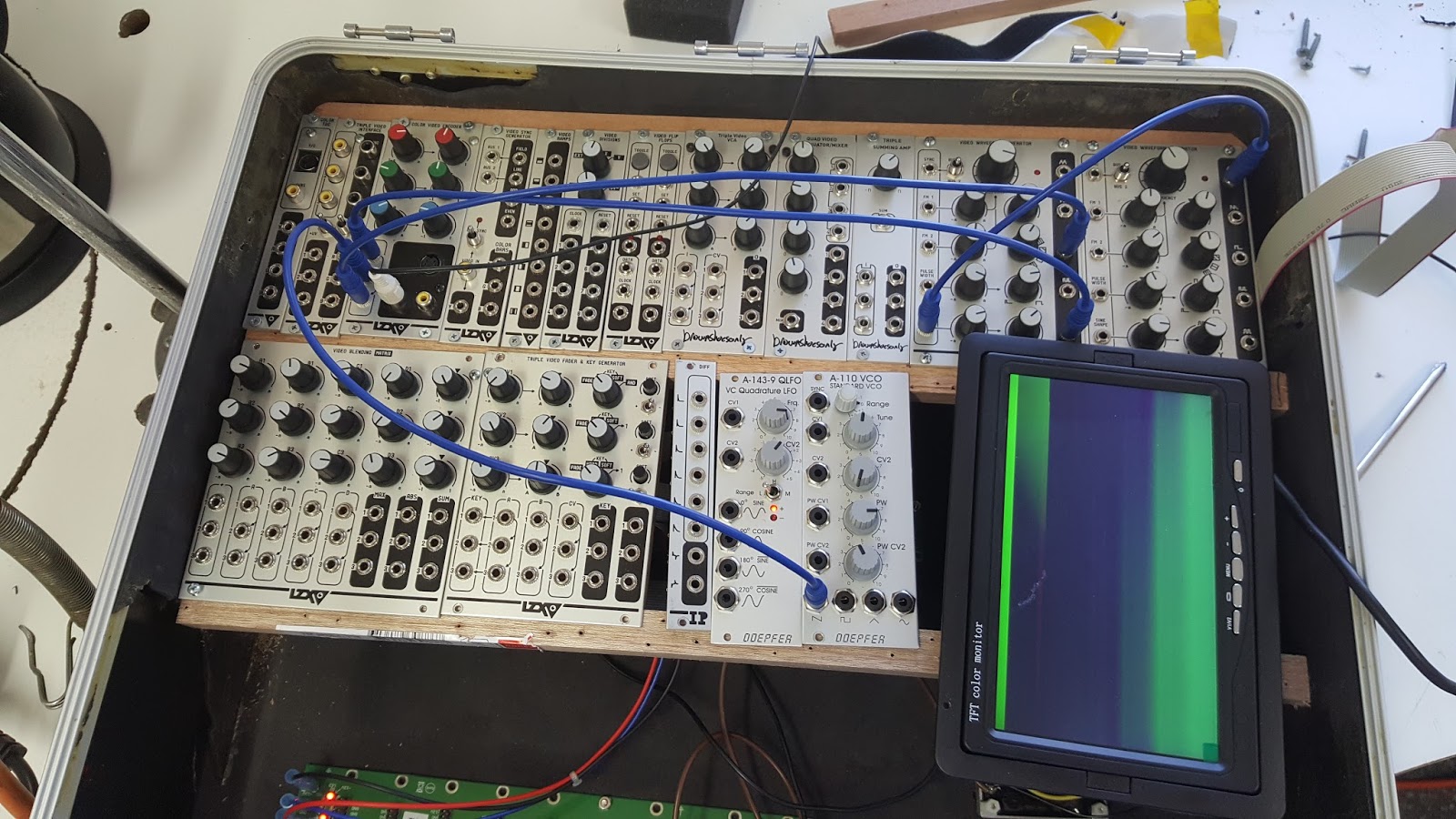 JonDent - Exploring Electronic Music: LZX basic patches