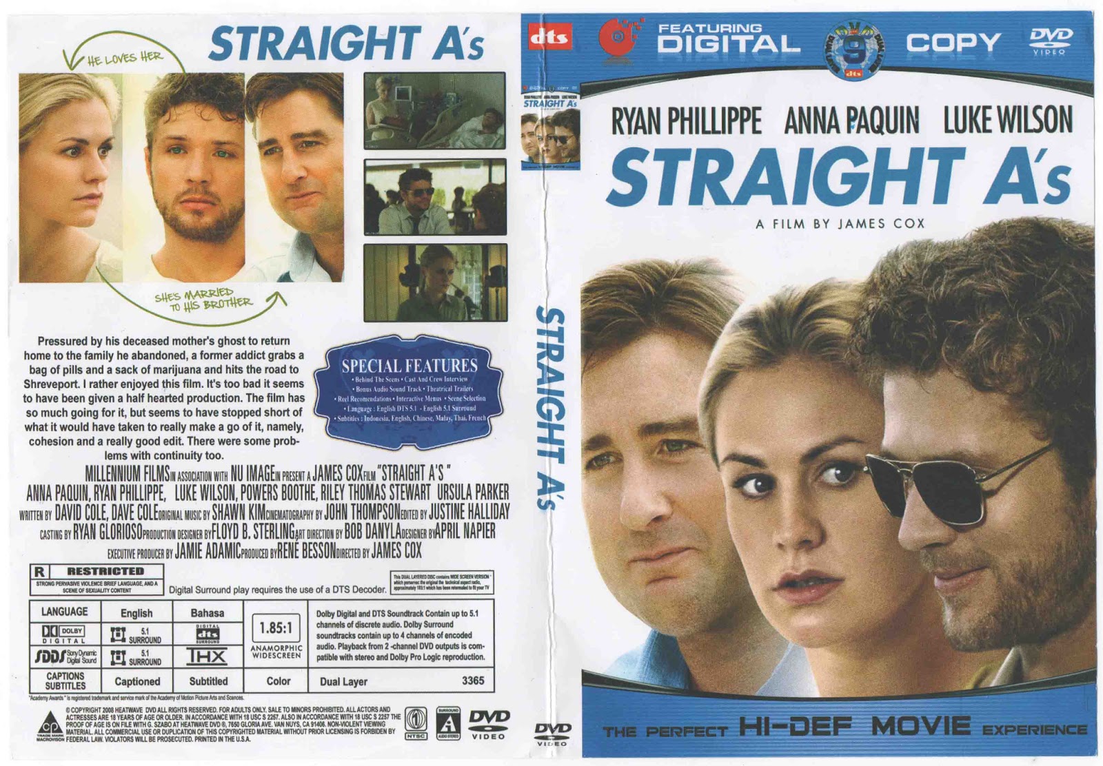 Movie Shop: Straight A's (DVD, 2013)