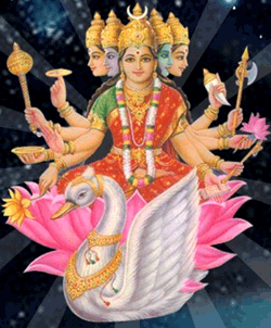 God Photos, God Pictures, God Wallpaper: Gayatri Mata Wallpaper