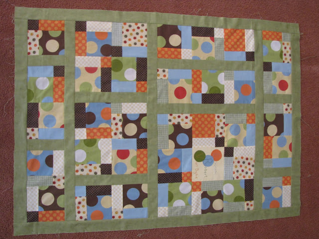 Granny Ann's: Split 9-Patch Quilt