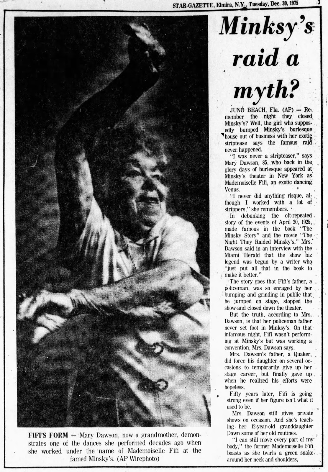 TempoSenzaTempo: Mademoiselle Fifi